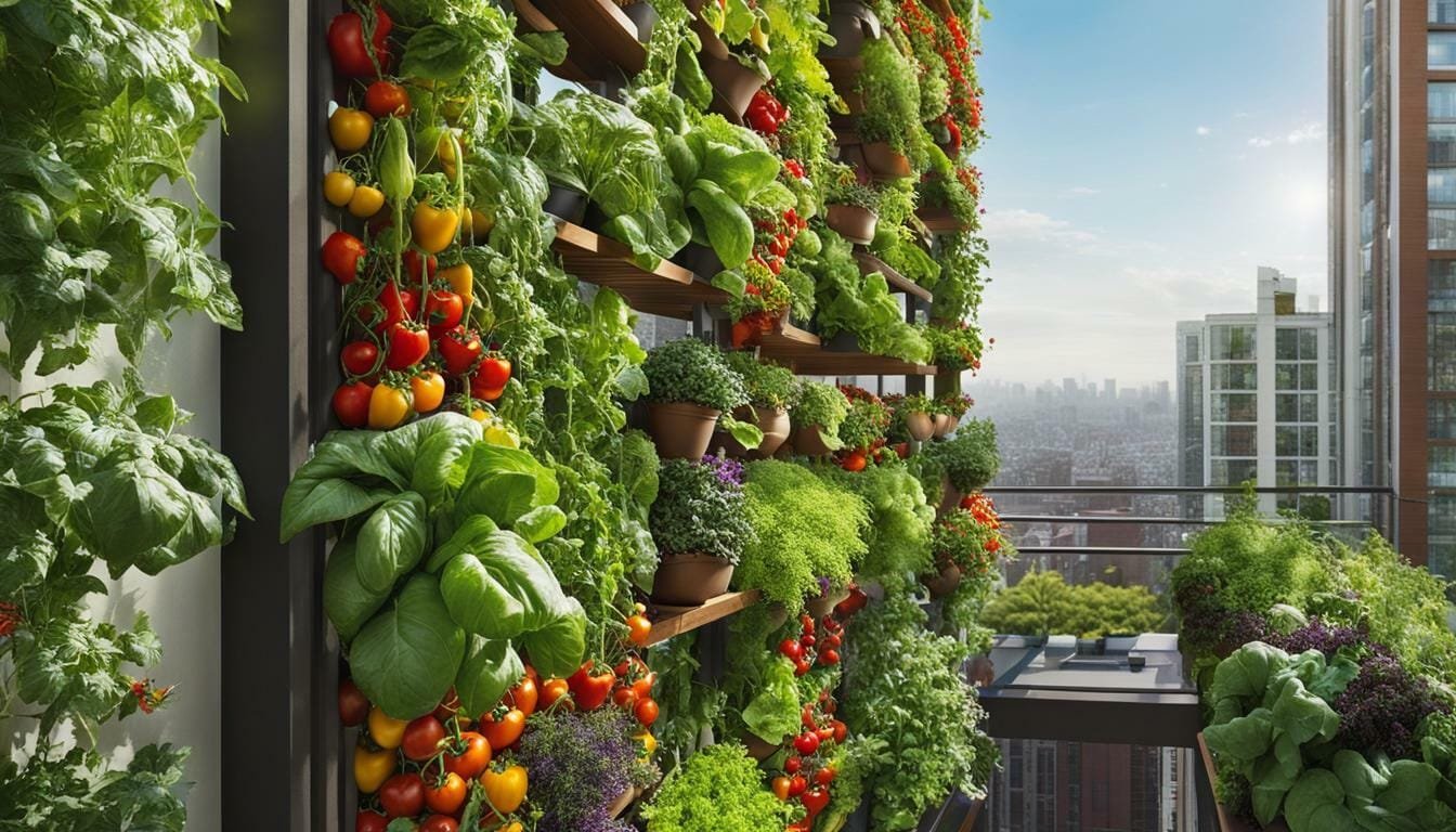 Maximize Space with a Vertical Balcony Vegetable Garden - Vertical Live ...