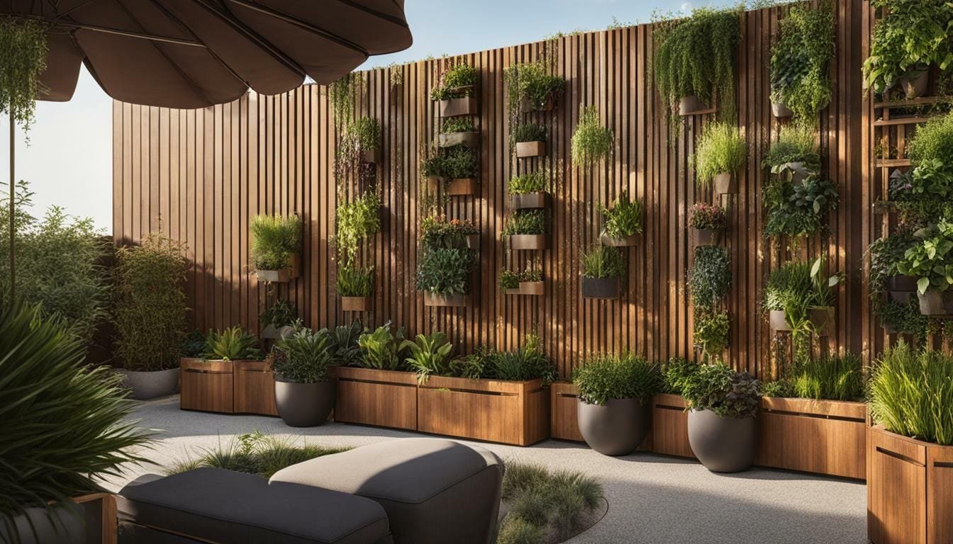 Transform Your Outdoor Space with a Wooden Vertical Garden – Vertical ...