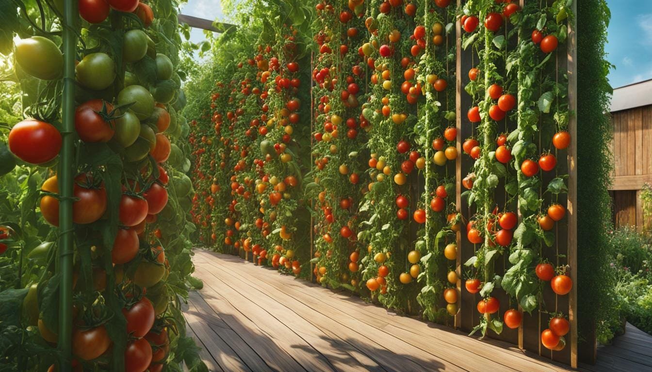 Maximize Yield with a Vertical Garden for Tomatoes - Vertical Live Garden