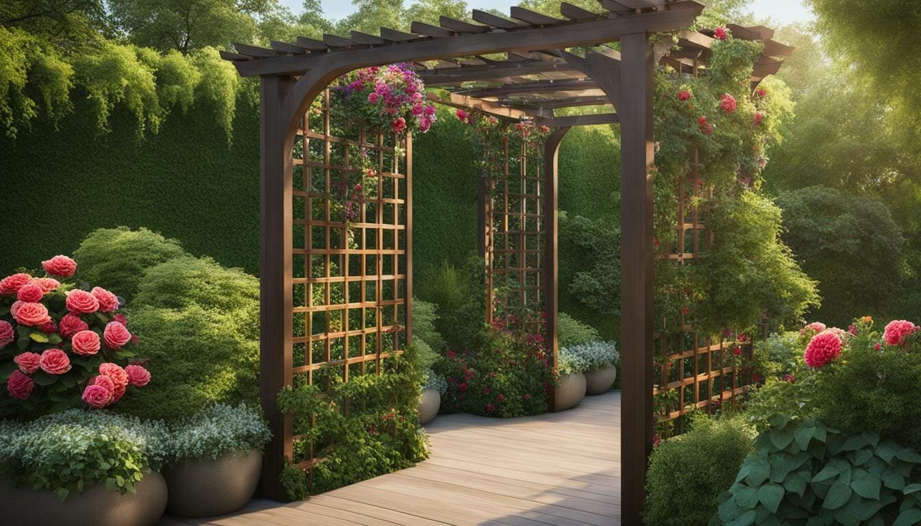 Enhance Your Outdoor Space with a Vertical Garden Trellis - Vertical ...