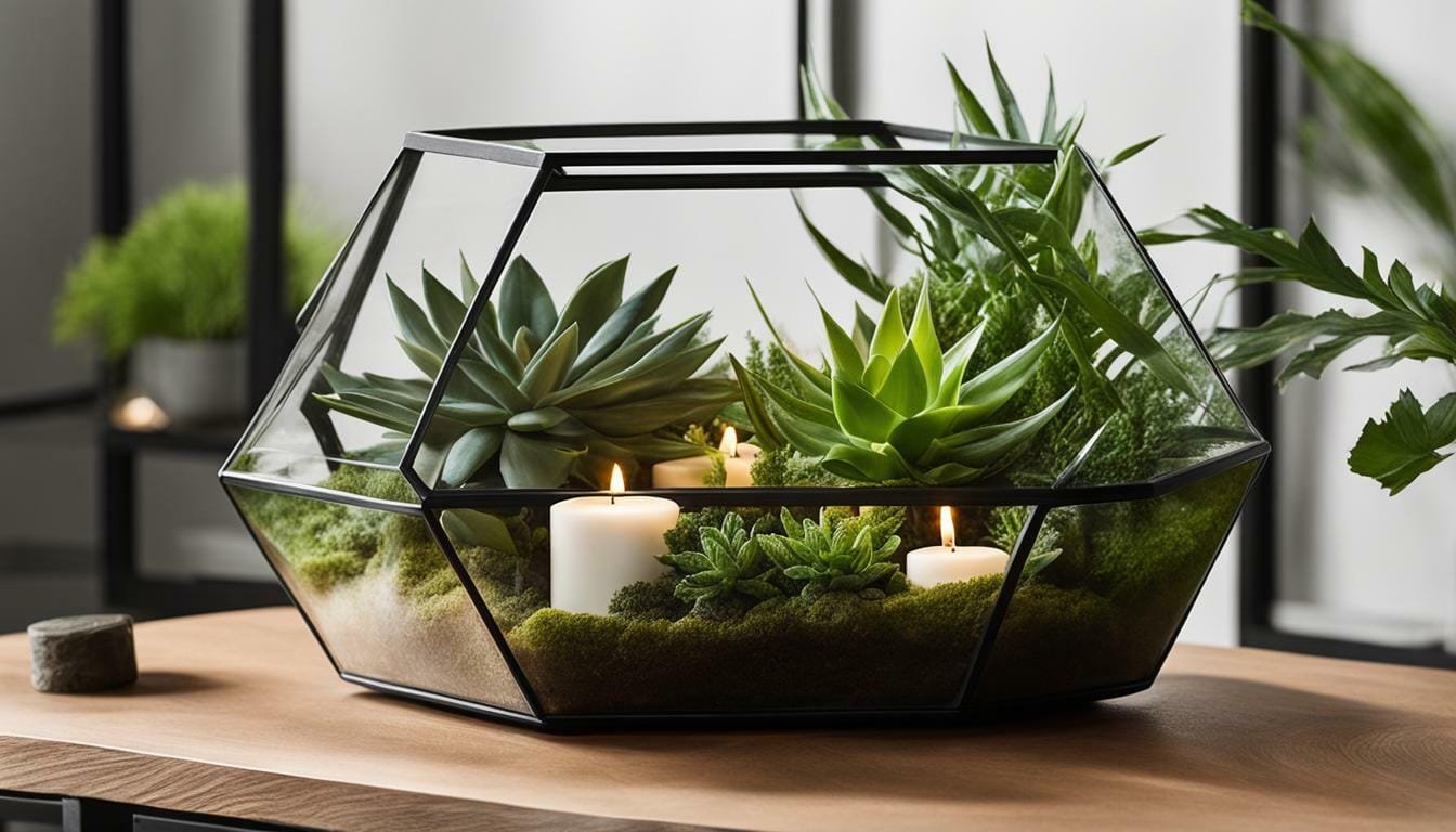 Explore Modern Geometric Terrariums: Style Meets Nature – Vertical Live ...