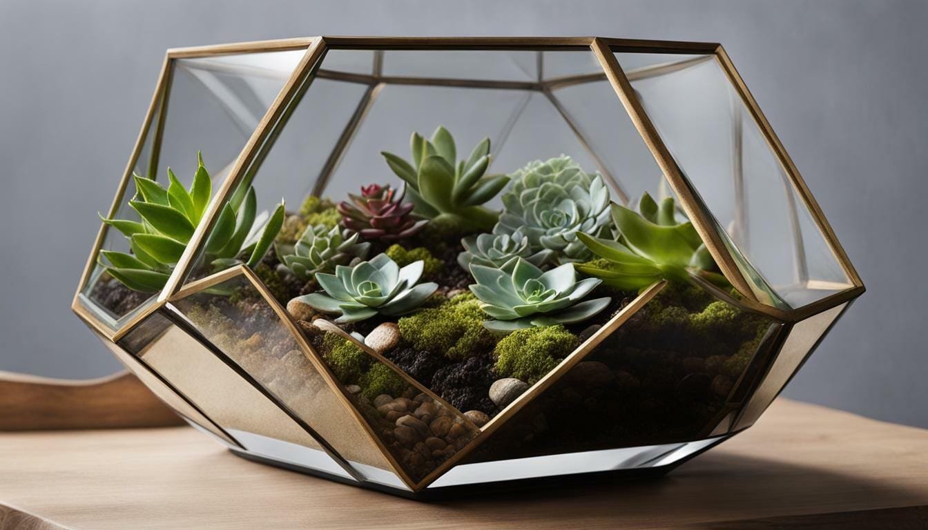 Explore Modern Geometric Terrariums: Style Meets Nature
