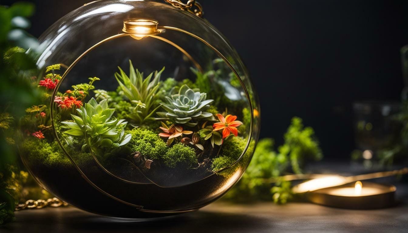 Discover the Magic of Hanging Glass Terrariums Today. – Vertical Live ...